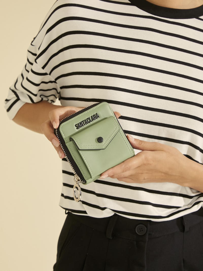 Billetera Mini Rivas Menta | Santaclara